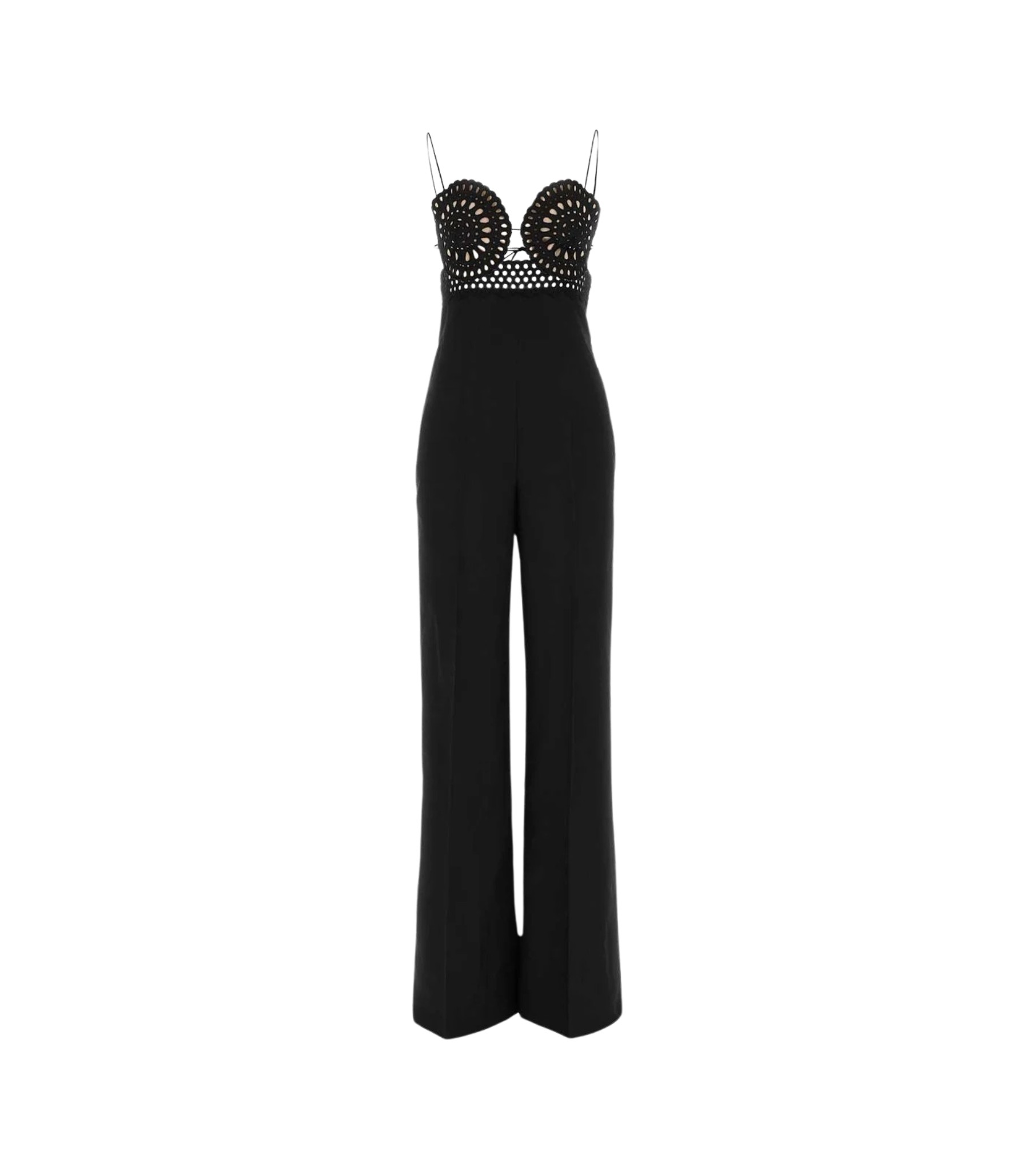 Cut-Out Flared Leg Jumpsuit - CHIC ME UP